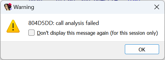 Igor’s Tip of the Week #148: Fixing “call analysis failed” – Hex Rays
