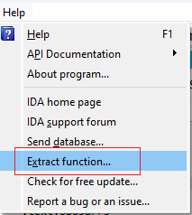 Igor’s Tip of the Week #150: Extract function – Hex Rays
