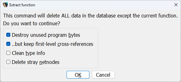 Igor’s Tip of the Week #150: Extract function – Hex Rays
