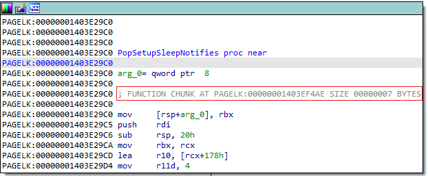 Igor’s tip of the week #86: Function chunks – Hex Rays