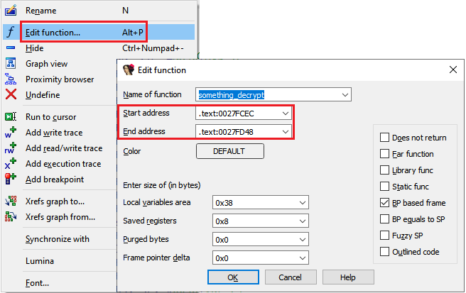 Igor’s Tip of the Week #127: Changing function bounds – Hex Rays