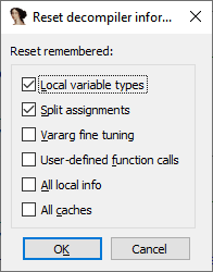 Igor’s tip of the week #102: Resetting decompiler information – Hex Rays
