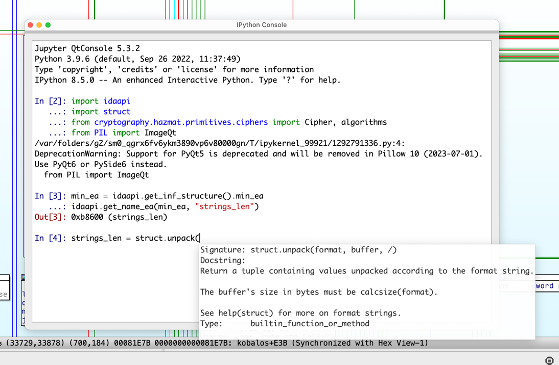 Plugin focus: IPyIDA – Hex Rays