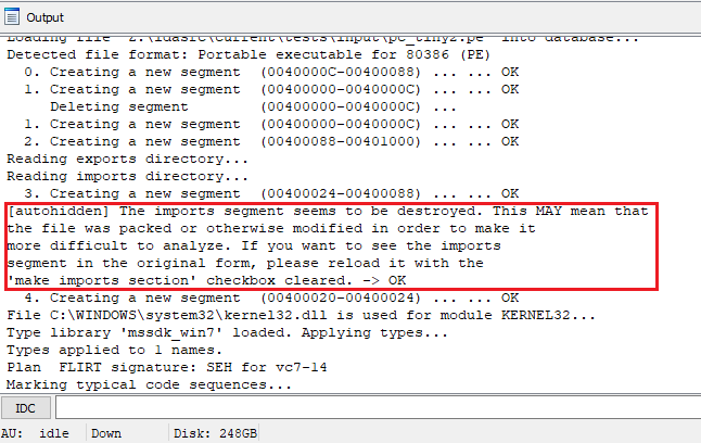 Igor’s tip of the week #78: Auto-hidden messages – Hex Rays