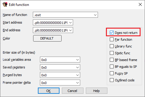 Igor’s Tip of the Week #126: Non-returning functions – Hex Rays