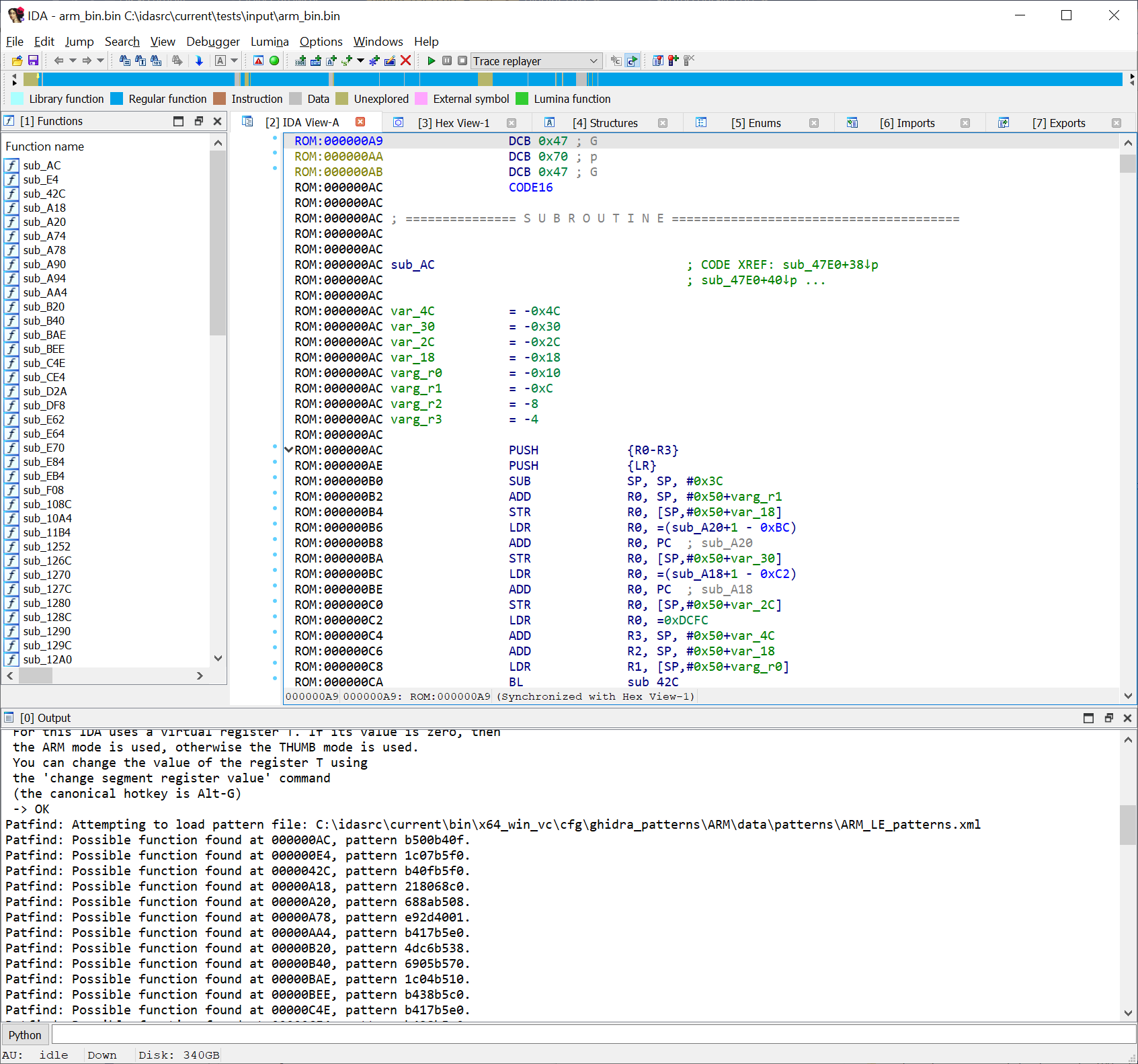 The IDA patfind plugin – Hex Rays