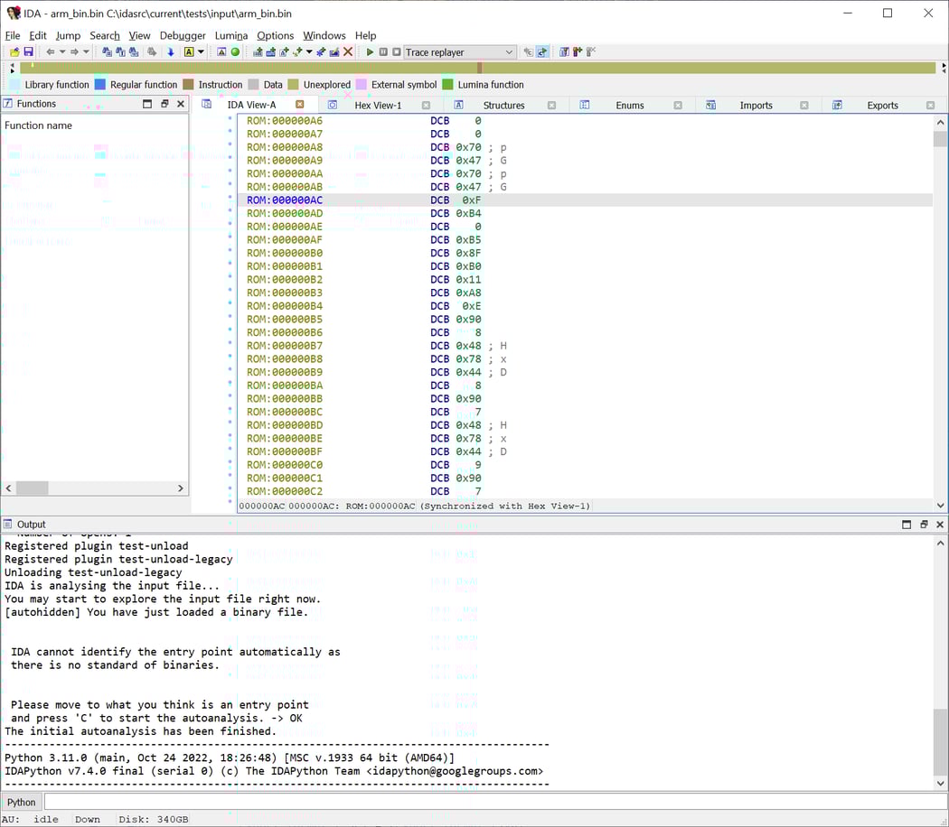 The IDA patfind plugin – Hex Rays