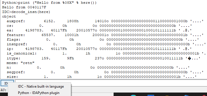 Igor’s tip of the week #32: Running scripts – Hex Rays