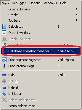 IDA Pro 6.2 with database snapshots support – Hex Rays
