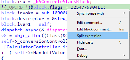 Igor’s tip of the week #69: Split expression – Hex Rays
