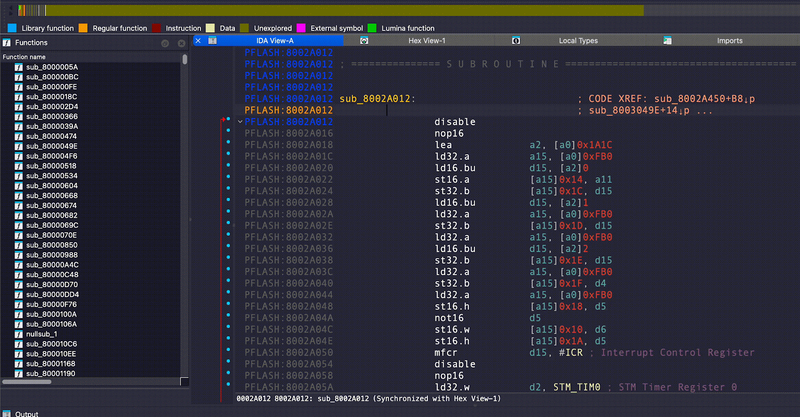 TriCore TC1.8 Support Lands in IDA: New Instructions and Updates