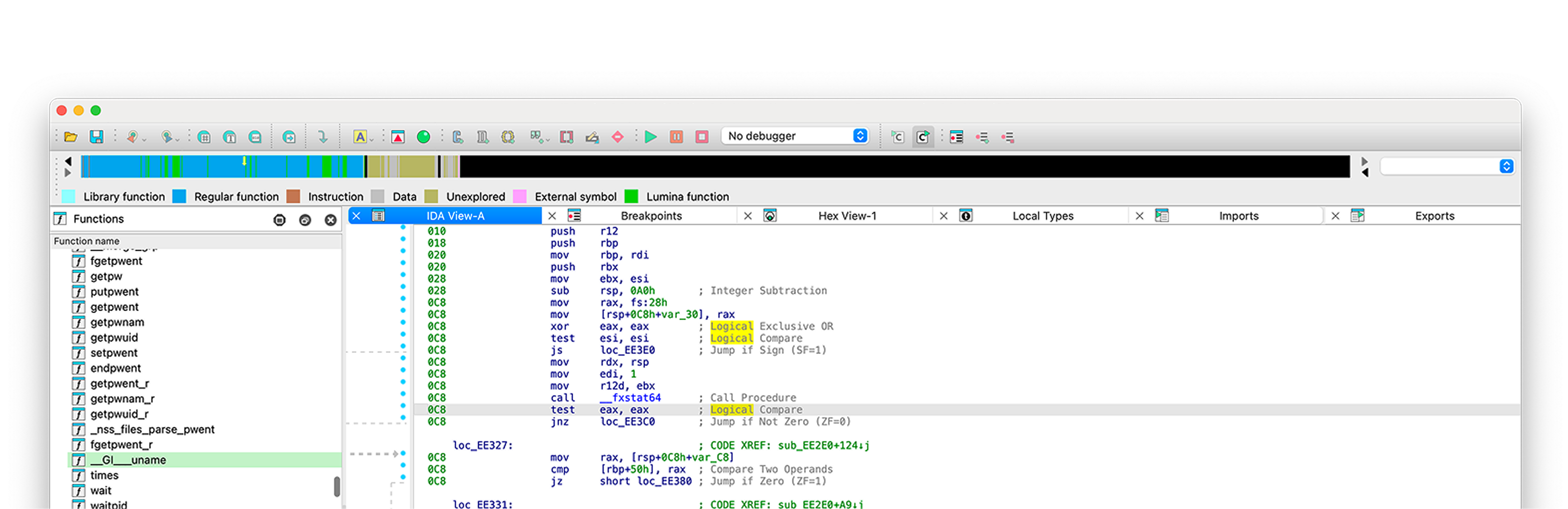 IDA Pro: Powerful Disassembler, Decompiler & Debugger