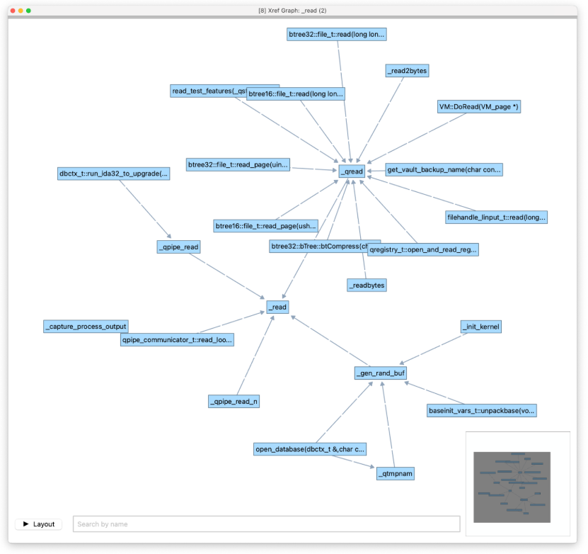 Mapping Relationships in IDA 9.2: Dynamic Xref Graph and Xref Tree