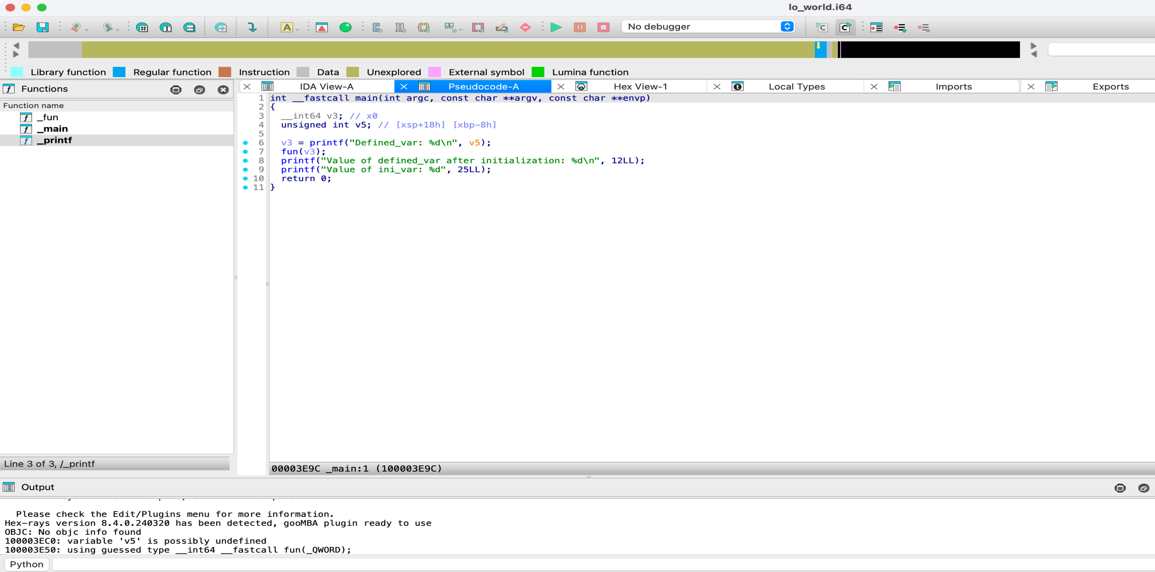 IDA Pro: Powerful Disassembler, Decompiler & Debugger
