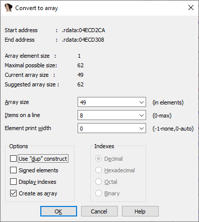 Igor’s tip of the week #10: Working with arrays – Hex Rays