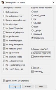 Igor’s tip of the week #35: Demangled names – Hex Rays