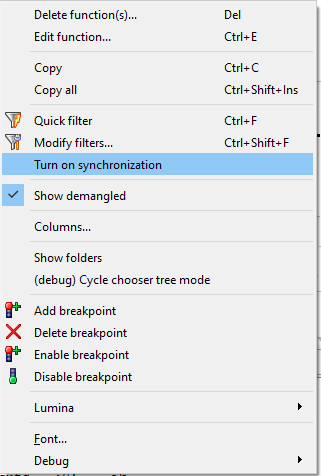 Igor’s tip of the week #28: Functions list – Hex Rays