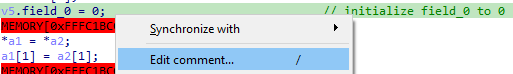 Igor’s tip of the week #43: Annotating the decompiler output – Hex Rays