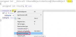 Igor’s Tip of the Week #173: Navigating to types from pseudocode – Hex Rays